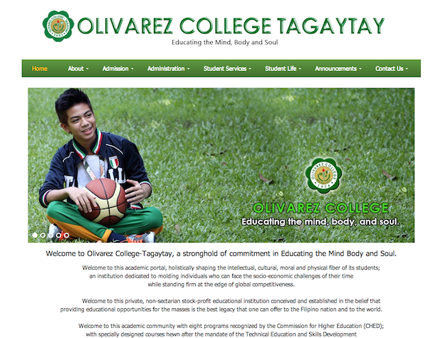 Olivarez College Tagaytay - BNG Transmedia Services Inc.
